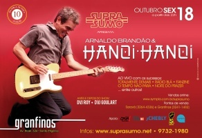 SUPRA SUMO ** ARNALDO BRANDÃO & HANOI HANOI em Belo Horizonte - Sympla