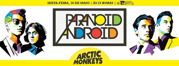 Paranoid Android em Rio de Janeiro - Sympla