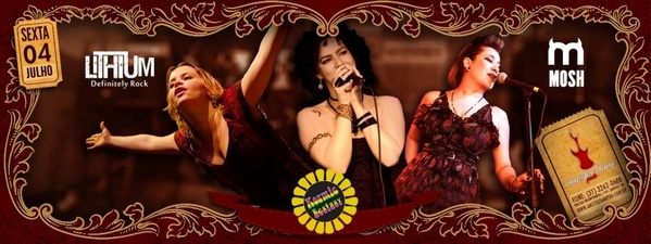 04/07.SEXTA Amsterdam Pub LITHIUM + KOZMIC ECSTASY (Janis Joplin e Amy Winehouse) + MOSH em Belo ...