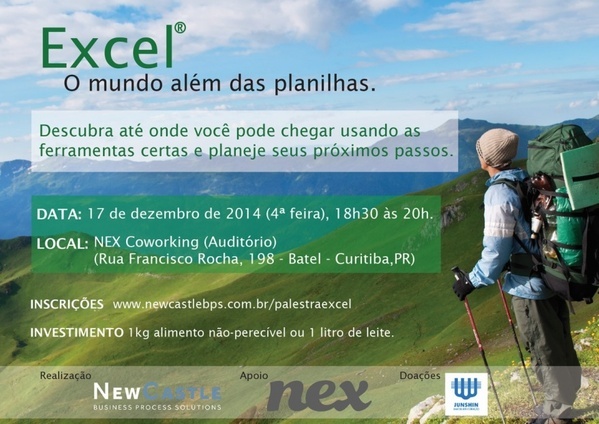 Palestra Gratuita - Excel e o Fantástico Mundo das Planilhas em ...