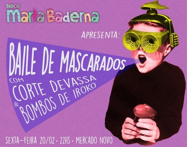 Baile de Mascarados Maria Baderna em Belo Horizonte - 2023 - Sympla