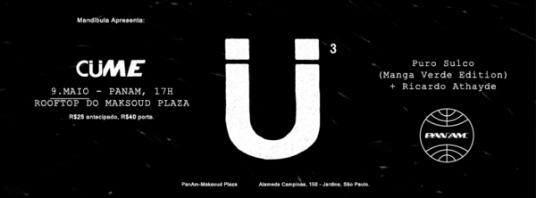 CÜME 3 @ PanAm em São Paulo - Sympla