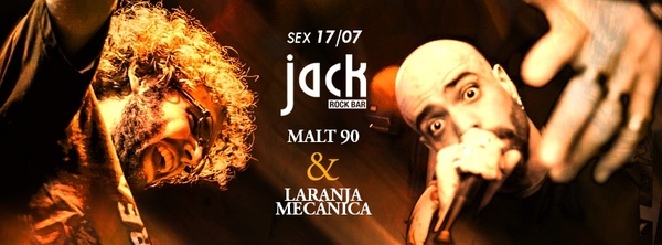 SEXTA JACK | MALT 90 + LARANJA MECÂNICA em Belo Horizonte - Sympla