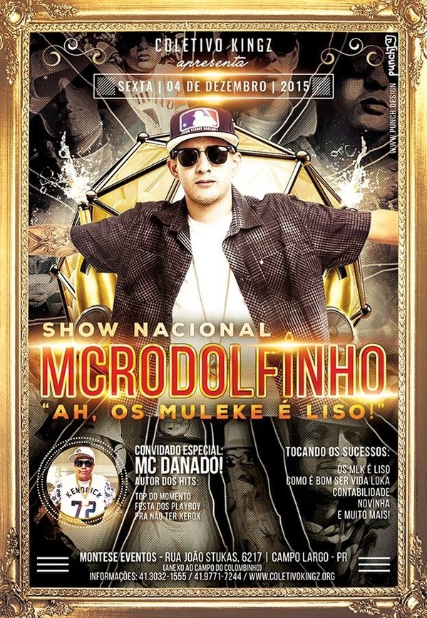 Show NACIONAL com MC RODOLFINHO! "OS MLK É LISO!" (+ MC Danado!) em ...