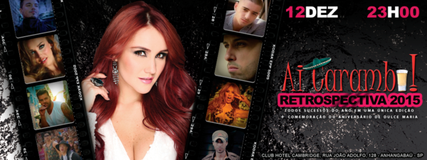 Ai Caramba - Retrospectiva 2015 - Hotel cambridge em São Paulo - Sympla