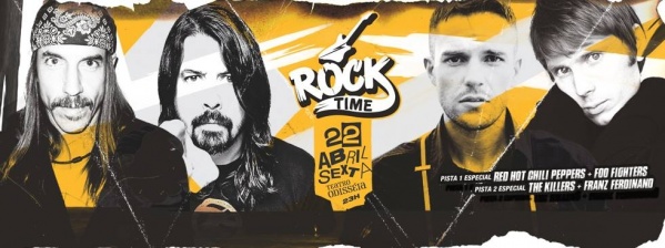 ROCK TIME ☠ Especial RHCP & FOO FIGHTERS vs. THE KILLERS & FRANZ ...