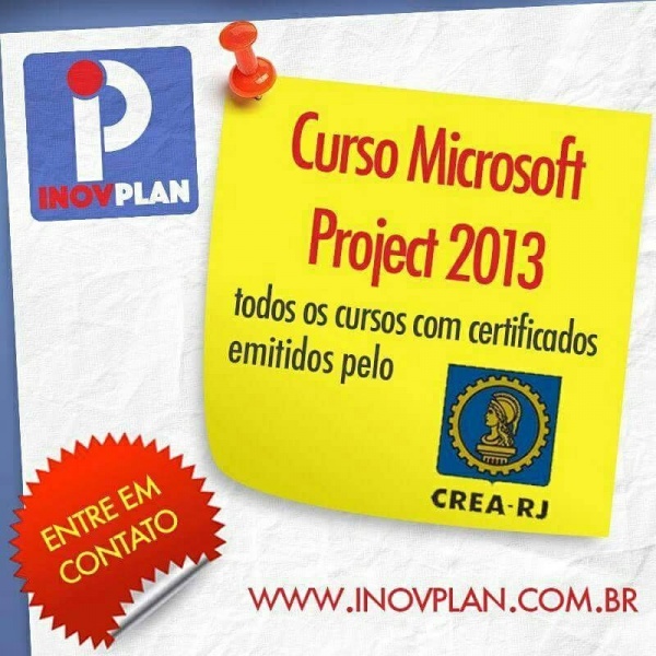Curso Microsoft Project 2013 - Certificado pelo CREA em Rio de Janeiro - Sympla