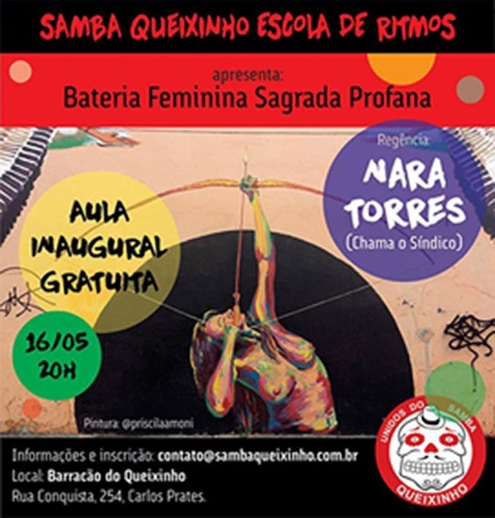 Bateria Feminina Sagrada Profana em Belo Horizonte - Sympla