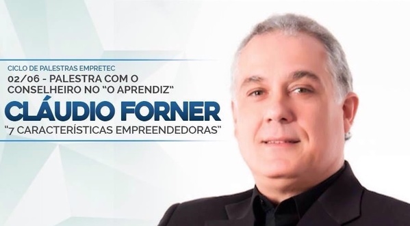 PALESTRA COM CLÁUDIO FORNER em Farroupilha - Sympla