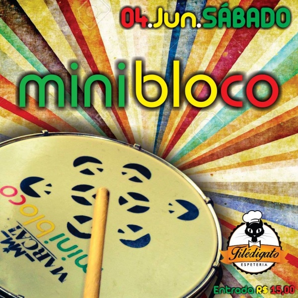 MINIBLOCO em Itabira - Sympla