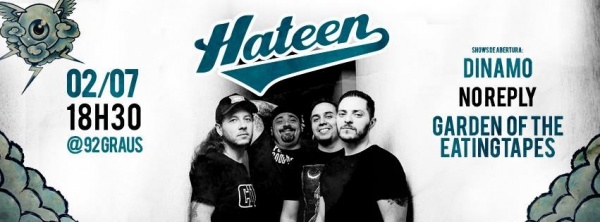 Hateen (Lançando o disco "Não vai mais ter tristeza aqui") em Curitiba ...