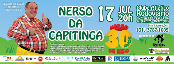 Nerso da Capitinga em Betim - Sympla