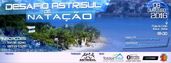 Desafio Astrisul de Natação em Ilhéus - Sympla