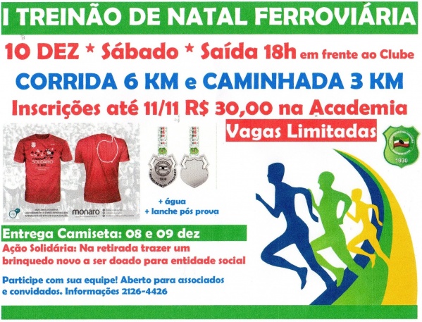 1° Treinão de Natal Ferroviária em Pindamonhangaba - Sympla
