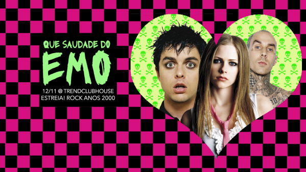 Estreia em JF: Que Saudade do EMO! Anos 2000 / Pop-Punk / Rock em Juiz ...