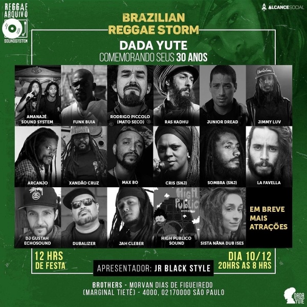 Brazilian Reggae Storm em São Paulo - Sympla