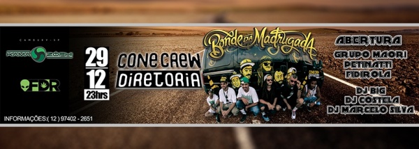 Cone Crew Diretoria *Vai a Praia* em S. Sebastião - Sympla