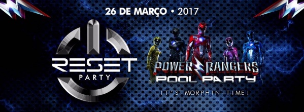 Power Rangers Pool Party em Rio de Janeiro - Sympla