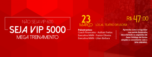 Treinamento não seja Vip 600 seja Vip 5000 em Caruaru - Sympla