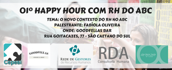 01º HAPPY HOUR COM RH NO ABC em São Caetano do Sul - Sympla