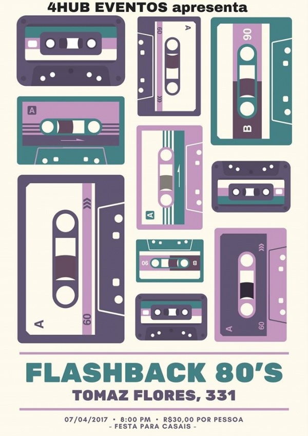 Flashback 80´s em Porto Alegre - Sympla
