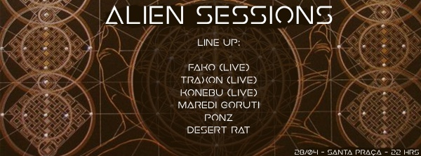 ALIEN SESSIONS em Belo Horizonte - Sympla