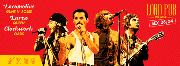 SEXTA LORD | LOCOMOTIVE (GUNS) + LUREX (QUEEN) + CLOCKWORK (OASIS) em ...