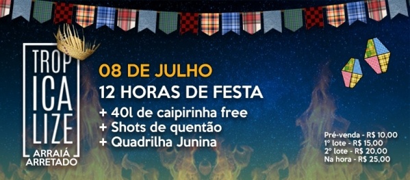 Tropicalize - Edição São João em Natal - Sympla