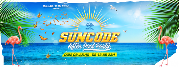 SUNCODE - AFTER POOL PARTY em Belo Horizonte - 2024 - Sympla