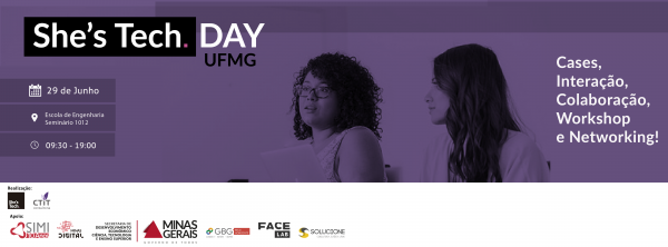 She'sTech DAY UFMG em Belo Horizonte - Sympla