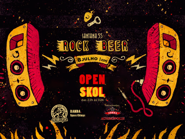 Rock Beer | Open Skol em Atibaia - Sympla