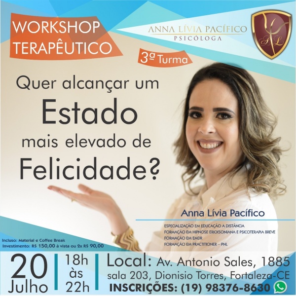 Workshop Terapêutico em Fortaleza - Sympla