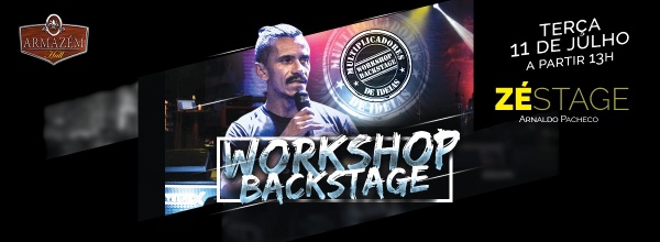 Workshop Backstage (Zé Stage) em Lauro de Freitas-Ba - Sympla