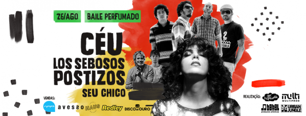 Los Sebosos Postizos + Céu | 26 de agosto em Recife - 2023 - Sympla