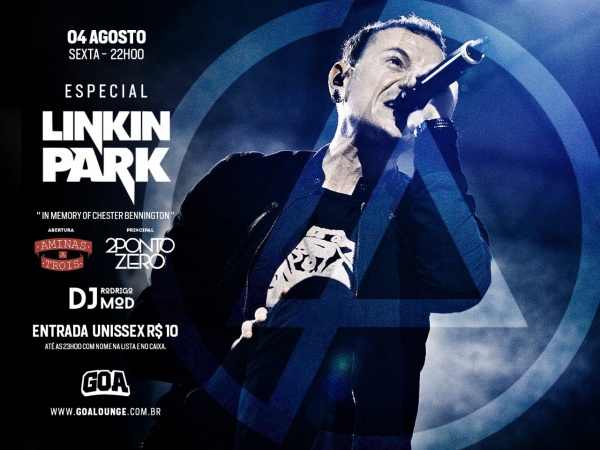 Especial LINKIN PARK - In Memory Chester Bennington em Ribeirão Preto - Sympla