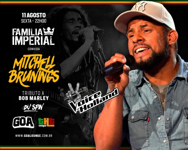 Tributo ao Bob Marley - Mitchell Brunings (The Voice) em Ribeirão Preto - Sympla
