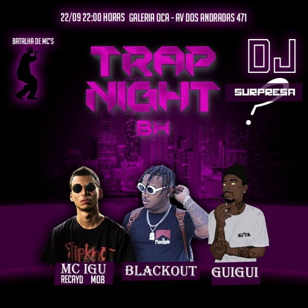 Trap night BH em Belo Horizonte - Sympla