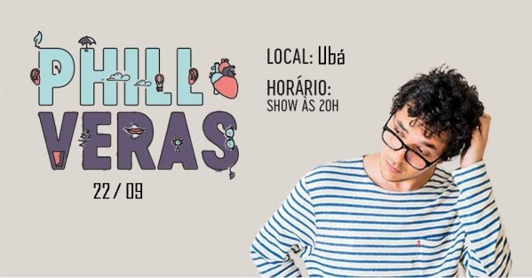 Phill Veras em Ubá em Ubá - Sympla
