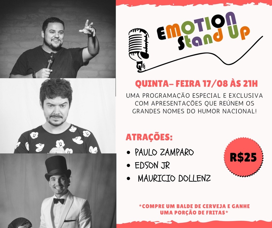 Emotion Stand UP - Sympla