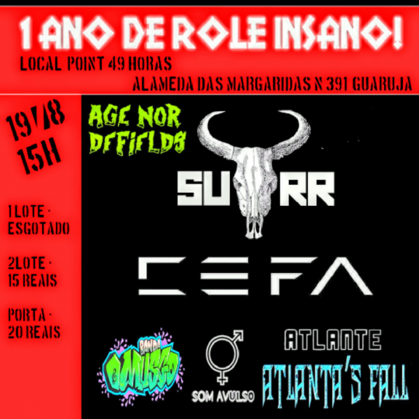 CEFA O Retorno em Guarujá - Sympla