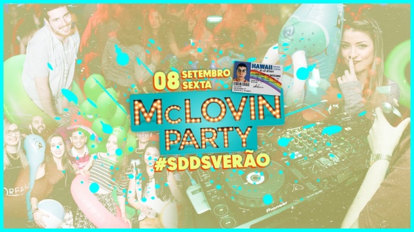 Mclovin Party #sddsverão ♛ 2h Open Chopp e Catu!♛ Surf Mecânico em São Paulo - 2023 - Sympla