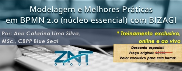 Treinamento Modelagem e Melhores práticas em BPMN 2.0 (núcleo essencial) com BIZAGI - online ...