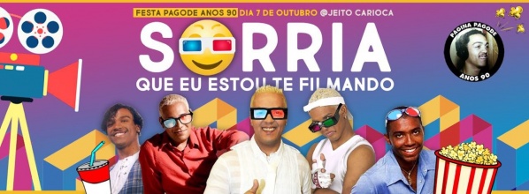 Pagode Anos 90 • Jeito Carioca • RJ em Rio de Janeiro - Sympla