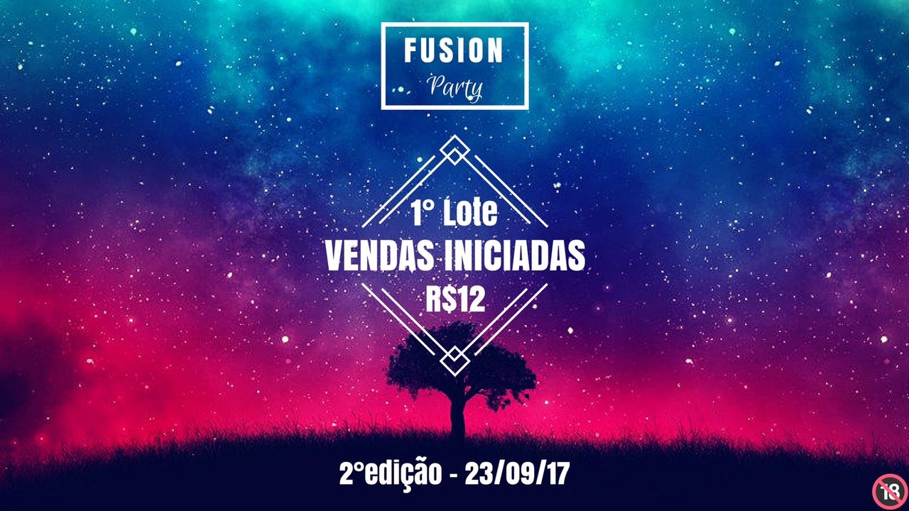 FUSION PARTY PB - Produtor - Eventos e Conteúdos na Sympla