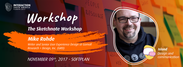 THE SKETCHNOTE MINI WORKSHOP WITH MIKE ROHDE em Florianópolis - Sympla