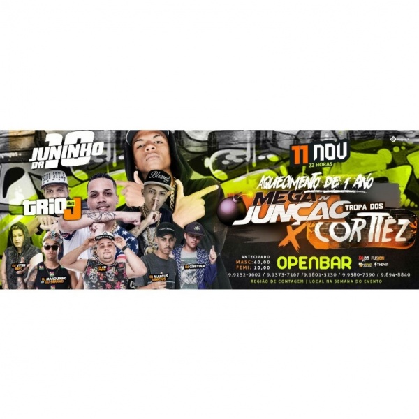 Aquecimento 1 ano Mega Junção × Tropa Dos Cortez ( mc juninho da 10 ...