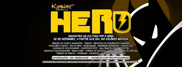 Kaminari_XP em Porto Velho - Sympla