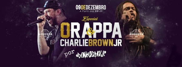 Especial O Rappa & Charlie Brown Jr. por Dona Carmela em São Paulo - Sympla