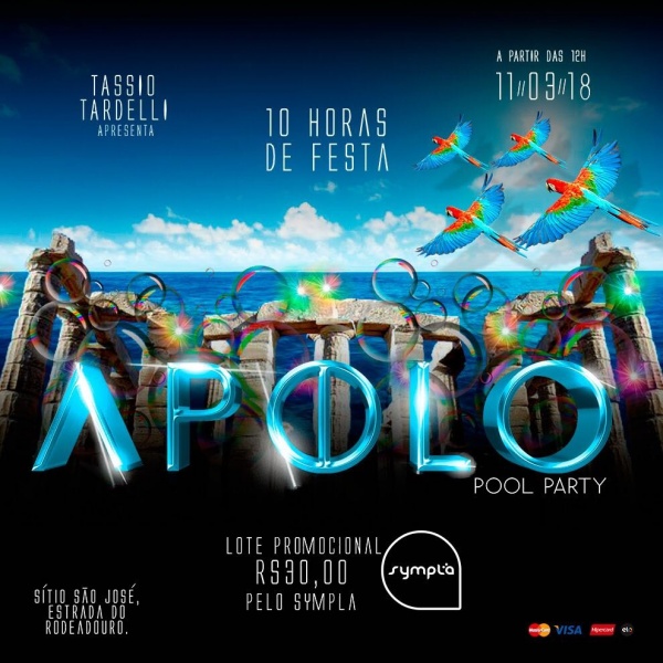 Apolo Pool Party em petrolina - Sympla
