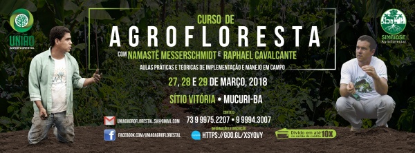 Curso de Agrofloresta com Namastê Messerschmidt e Raphael Cavalcante em ...
